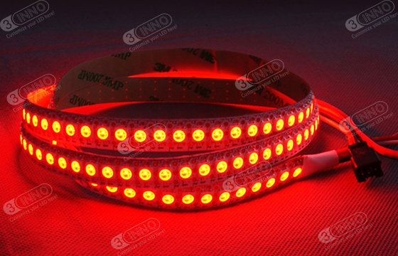 RGB LED Strip Lights DC5V 144LED / M Addressable Waterproof Tape For Decoration