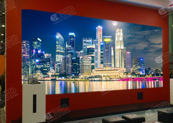 SMD3528 Epistar RGB LED Screen Rental P7.62 12Bit Hanging Installation