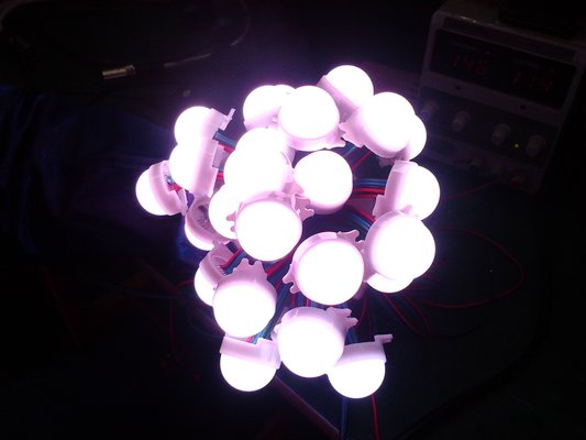 IP65 0.72W Architectural LED Lighting , 30mm DMX512 LED Dot Lights