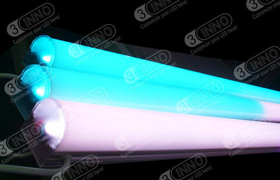 Programmable Pixel Tube RGB 12W Milky DMX LED Tube 16 Pixels CE / RoHS