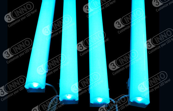 Programmable Pixel Tube RGB 12W Milky DMX LED Tube 16 Pixels CE / RoHS