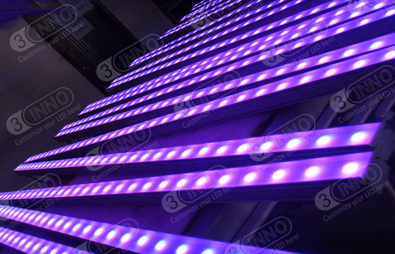Aluminium 12VDC Bar DMX Line Bar 12 W for Club / Events 1000*27*22mm