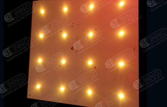 Indoor IP44 RGB DMX LED Panel 16 LEDs SMD 5050 , LED Grow Panel