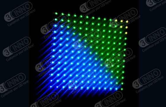 Customized 51W RGB SMD 5050 DMX LED Lights LED Pixel Panel 400 x 400mm