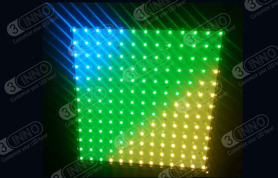 Customized 51W RGB SMD 5050 DMX LED Lights LED Pixel Panel 400 x 400mm