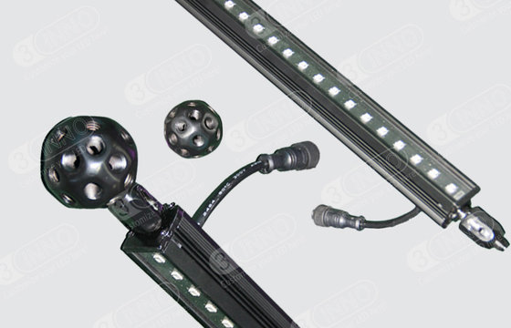High Brightness 30 Pixels 500mm LED DMX Bar 90 DMX Channels Stage Lights