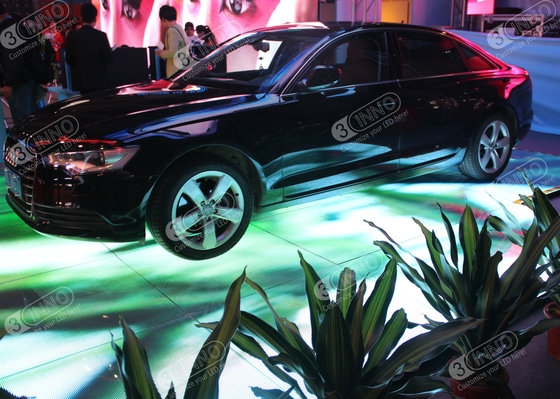 Indoor Concert LED Dancing Floor Display  SMD LED Lightweight Die Casting Cabinet