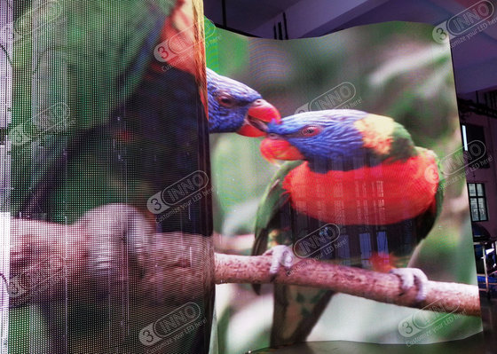 Indoor Lightweight Curved Rental LED Screen P6.94 P8.92 P10.51 P12.5 Led Mesh