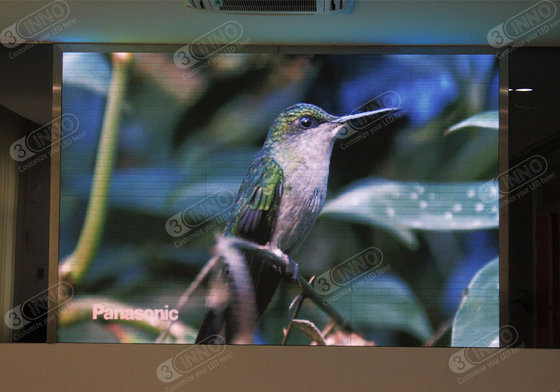 Lightweight Custom Indoor Full Color P6 Advertising LED Screen Black / White SMD