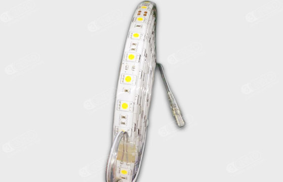 SMD 5050 5M / Reel IP65 Warm White Soft Strip 12V / 24V For Roof Decoration