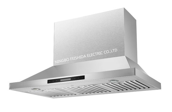 Singel motor Wall Mount chimney range hood / island mount range hood