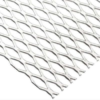Expanded Metal Sheet- Flattened and Raised Surface