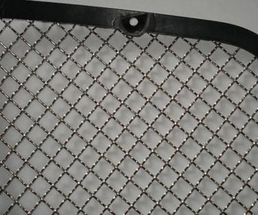 Stainless Steel Wire Mesh Car Grill|Crimped With Opening 7/16"×7/16"