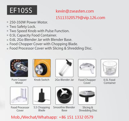 Electric Professional Food Processor/ Electrical Mini Chopper Sports Blender Meat Mincer All-in-one