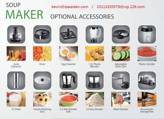 Easten Multi-functional Soup Maker ES608P/ 800W Food Processor With Soup Maker/ Kitchen Soup Blender