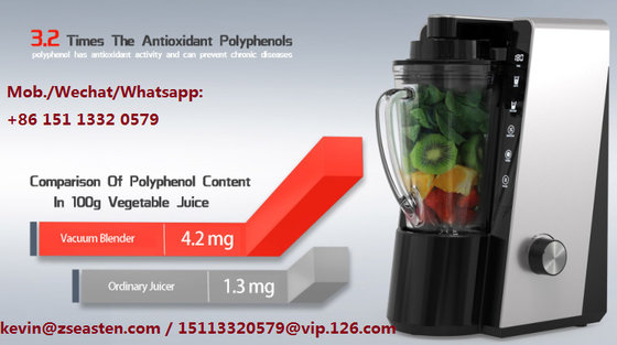 Easten Home Kitchen Vaccum Mixer/ Healthy Multifunctional Vegetable and Fruit Vaccum Mixer Food Processor