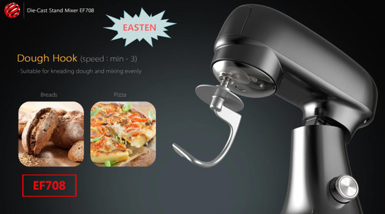 Electric Stand Bread Mixer for Home Use/ Automatic Portable Stainless Steel Food Mixer Factory Outlet