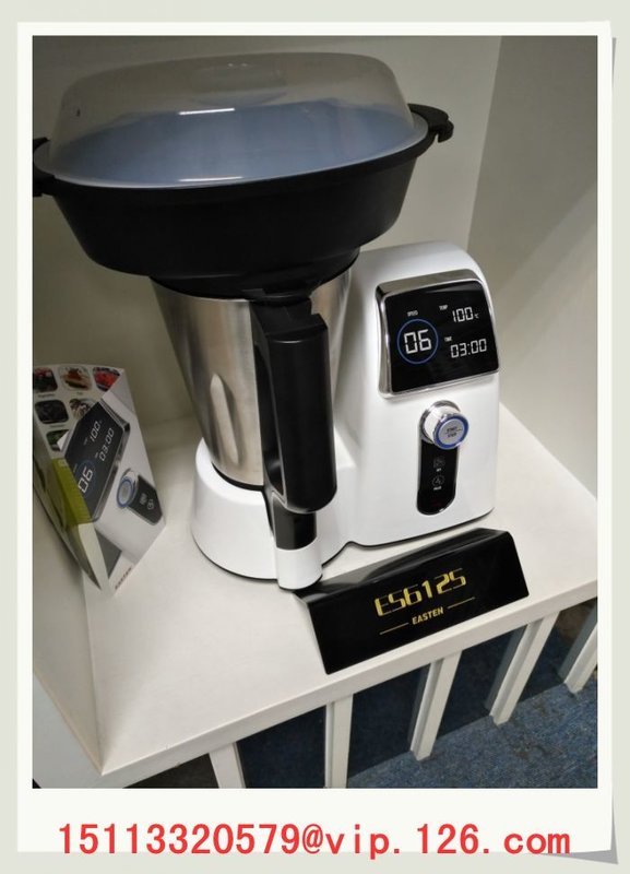 CB CE Thermo Blender With Wifi APP/ Touchpad Thermo Cooker/ Plastic Thermo Soup Maker with Steamer