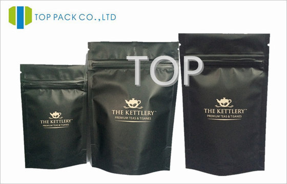 Accept Custom Order Zipper Plastic Aluminum Foil Stand Up Pouches