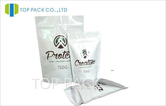 Printable Pet Food Stand Up Bags High Barrier Double Zipper