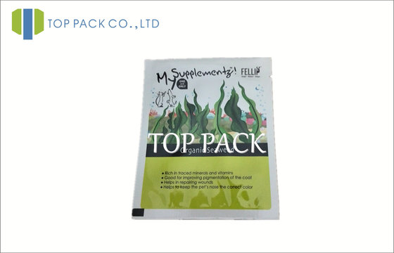 Aluminum Foil Printed Laminating Pouches For Dog Treats , Custom Printed Pouches