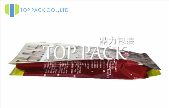 Valve Printed Coffee Bags , Tear Notch 250g 500g 1000g Promotion
