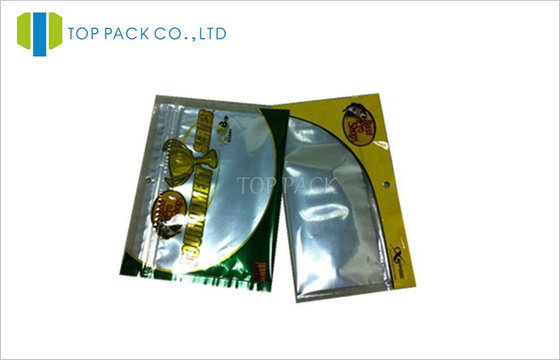 Three Side Sealing Ziplock Aluminum Foil Fishing Lure Packaging