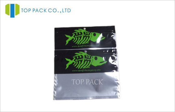 Plastic Reusable Fishing Lure Packaging zip top WITH Environmentally