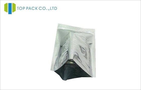 Bottom Open Aluminum Foil Bags Three Side Seal Customized Printed