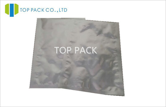 Three Side Sealing  Aluminum Foil Packaging Bags Without Printing Food Grade