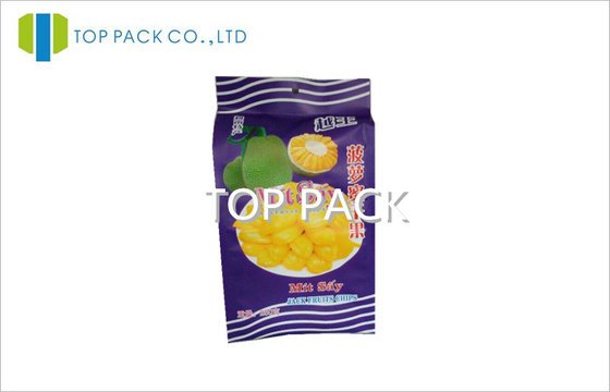 Customized Quad Sealing Dry Fruit Aluminum Foil Bags Plastic Laminated