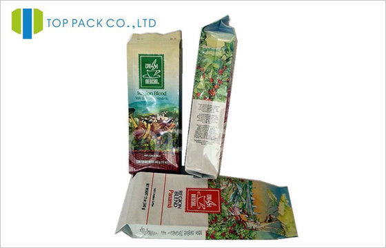 Friendly Coffee Packaging Bags , Side Gusset stand up coffee bags