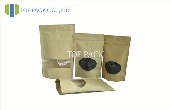 Food Grade Kraft Paper Stand Up Pouch