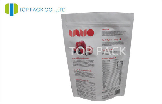 1kg Printing Foil Stand Up Pouches For Protein Powder , Coffee Packaging