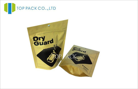 Gravure Printing Zipper Stand Up kraft paper packaging Plastic Plastic Lined