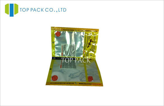Yellow Plastic  Fishing Lure Packaging Foil Inside with Book Shape