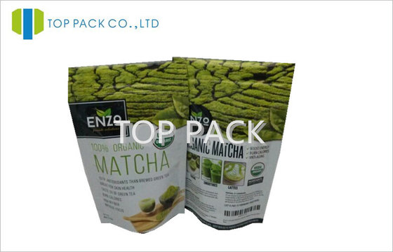 4oz Stand Up Aluminum Foil Bags Food Grade Gravure Printing Custom Logo