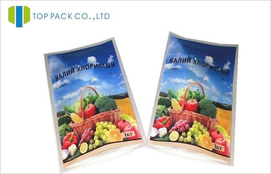 Recycled Full Printed Laminated Bags For Fresh Fruits / Frozen Vegetable