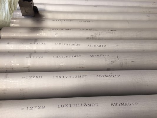 316 Stainless Steel Seamless Pipe For Industrial , 0.5mm - 25mm Thickness