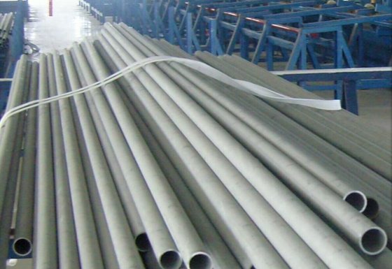 Hydraulic 904L Seamless Stainless Steel Pipe Seamless Boiler Tubes , 6m Length