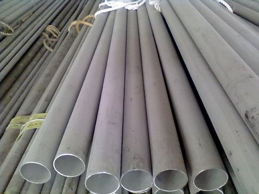 Round 50mm Stainless Steel Seamless Pipe / Seamless Hydraulic Tube