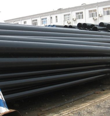 Large Diameter 24" ERW Steel Pipe , Longitudinal Straight API 5L Seamless Pipe