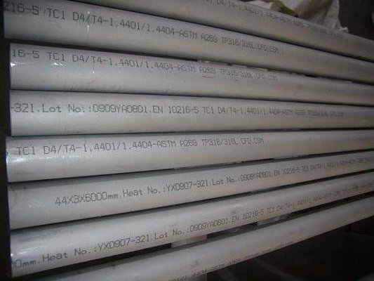 ASTM A312 TP304 Austenitic 316l Stainless Steel Tube Seamless Mechanical Tubing