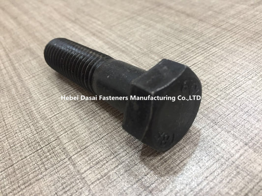 50mm Length Hexagon Head Screw , High Tensile Bolts Carbon Steel Material