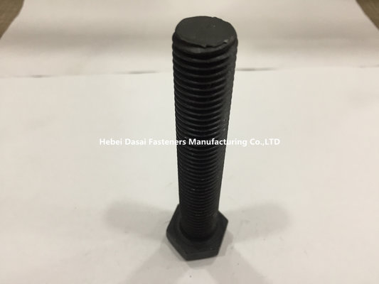 High Strength Metric Hex Bolts Full Thread Black Oxide Surface Treatment