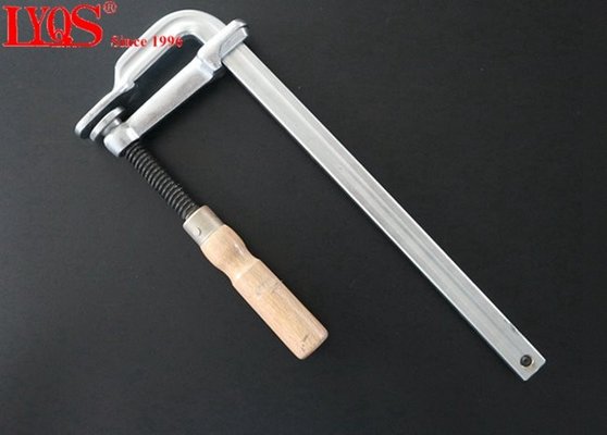 Durable Heavy Duty Metal Woodworking Clamps Wood Handle 120mm×600mm