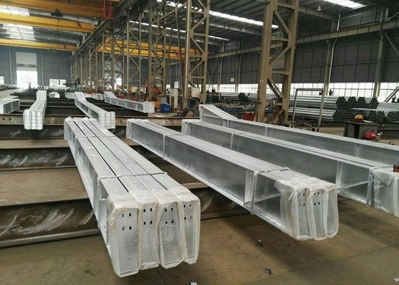 Fast Construction Industrial Steel Frame Buildings , Durable Steel Frame Office Building supplier