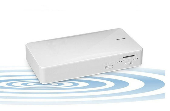 Portable Wireless Power Bank 3G Wifi Router with SIM Card Slot IEEE802.11b/g/n