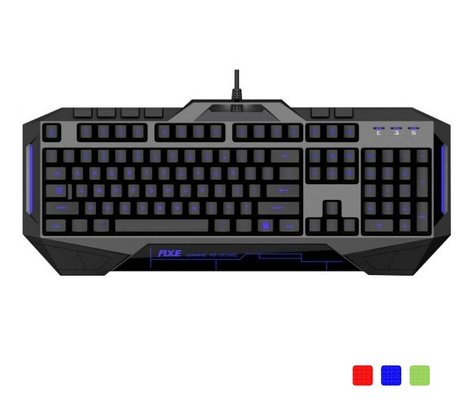 뒤 LED 빛을 가진 조명된 멀티미디어 키보드 도박 키보드 그리고 쥐