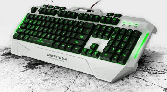 Illuminated Multimedia Keyboards
